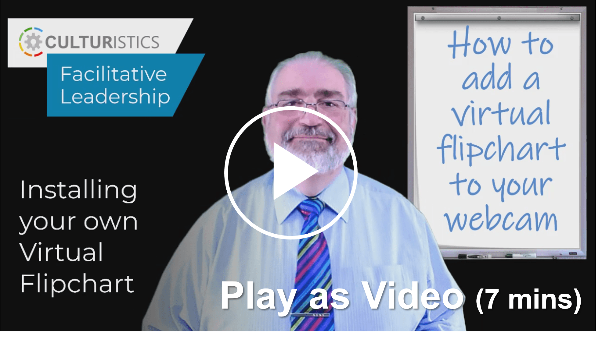 Virtual Flipcharts in OBS - How to set up in your webcam using OBS